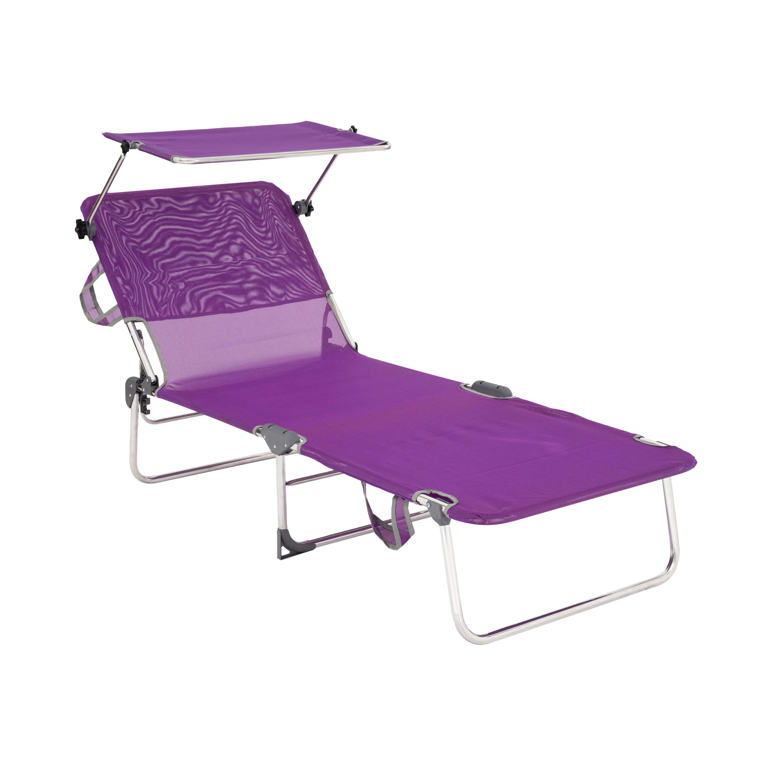 Lit bas Alco avec échelle et parasol Alco