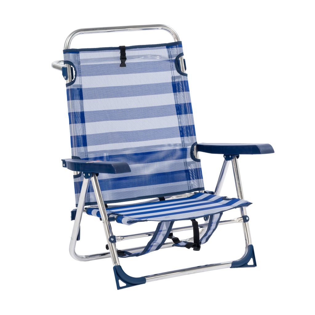 Silla playa baja aluminio Fibreline 2X1 0074 - Alco